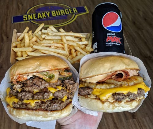 Sneaky Burger Co - Wollongong menu Wollongong Takeaway | Order Online from Menulog