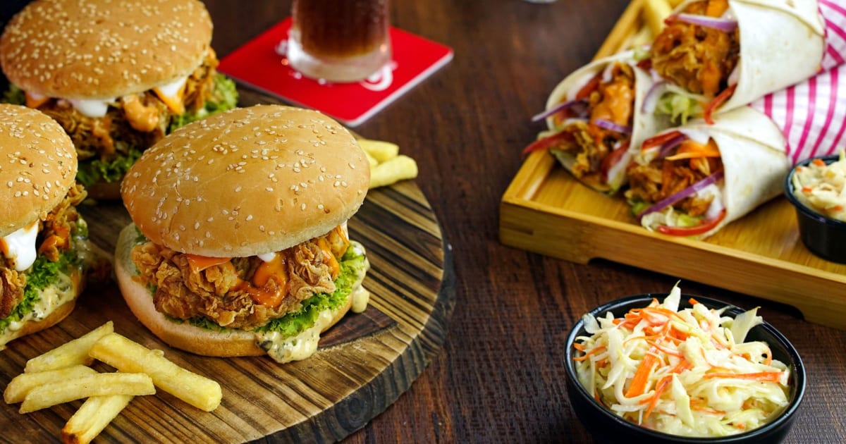 Burgers and Wraps - Coorparoo restaurant menu in Coorparoo - Order from ...