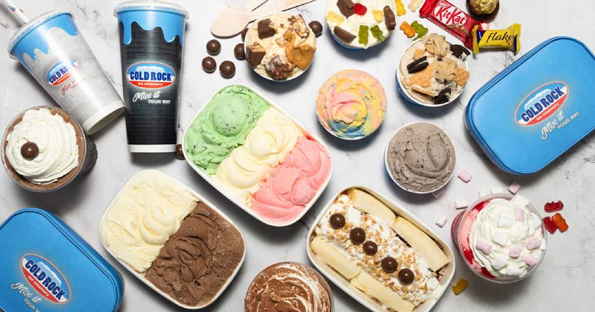 Cold Rock Ice Creamery - Tamworth restaurant menu in Tamworth - Order ...