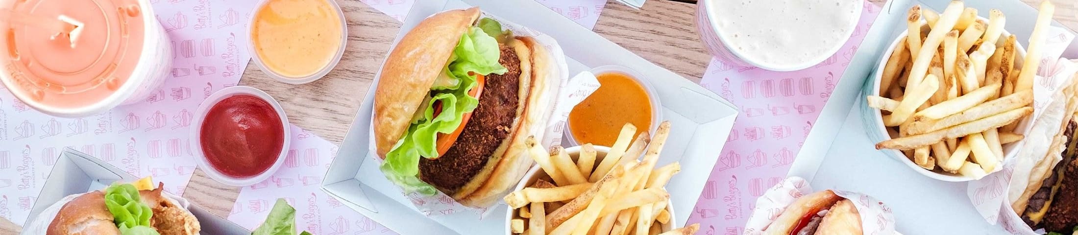 Betty's Burgers - Miranda restaurant menu in Miranda - Order from Menulog